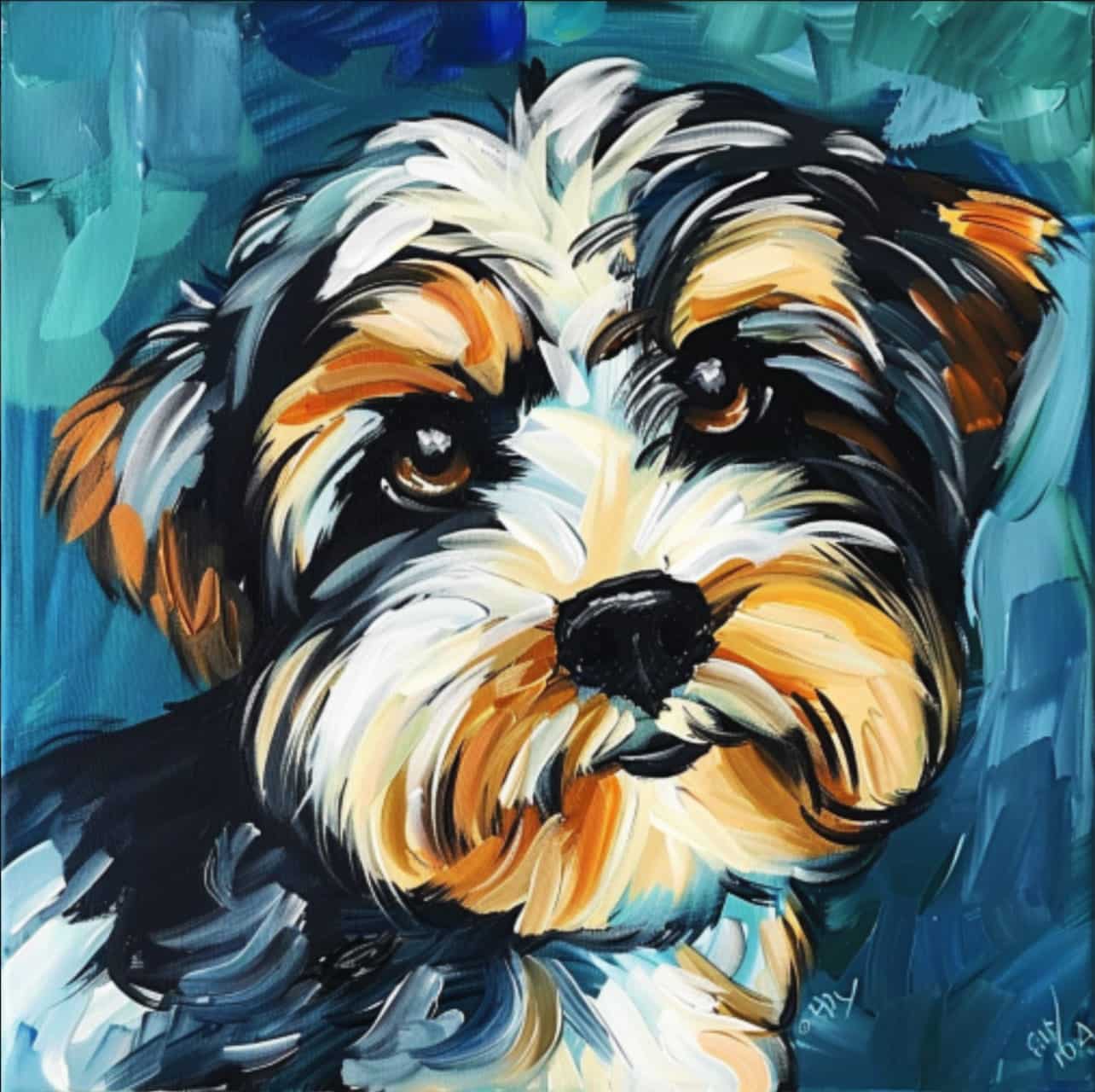 Paint Your Pet Dog at Sip and Paint DC | Fun Art Class!